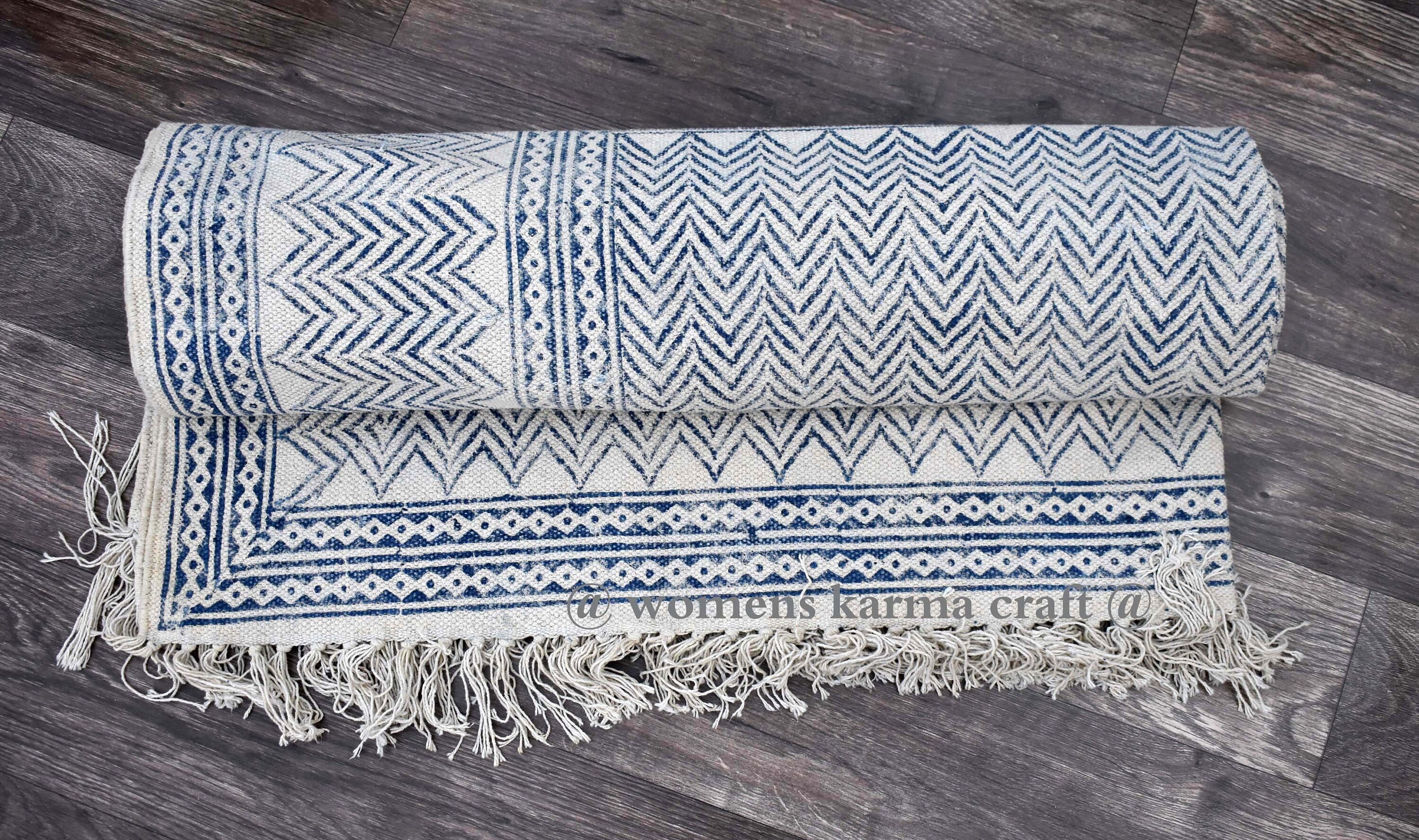 3x5 ft rug handmade rug indian rug block printed rug | Etsy