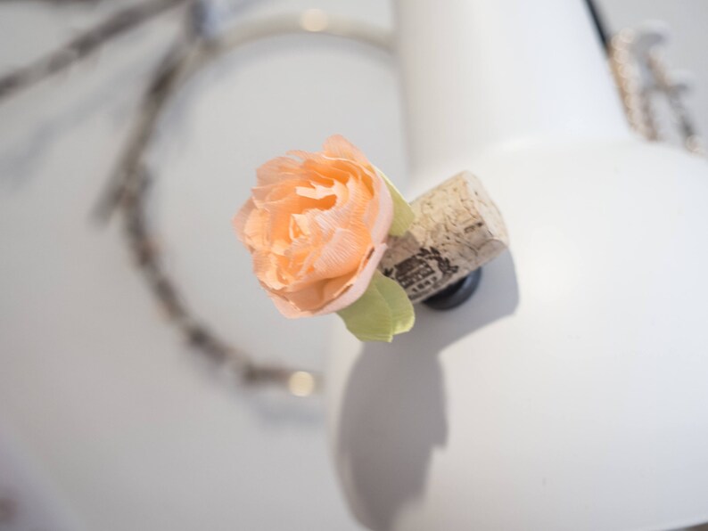 Brush Flower Magnetic Cork Screw - Etsy