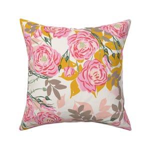 ROADSIDE ROSES a Bright, Colorful Rose Floral Pattern - Seamless Repeat ...