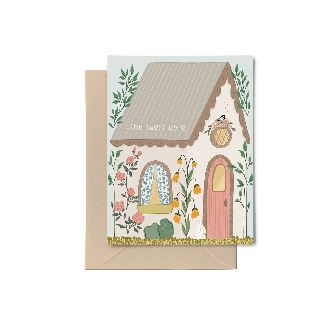 Happy House Warming Card | Happy New Home Greeting Card | New Home Card ...