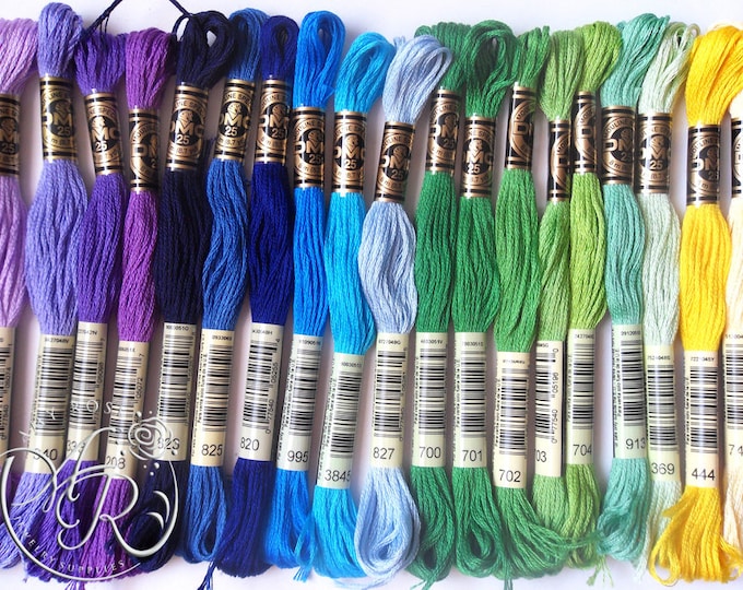 DMC Thread Floss Choose Your Colors and Quantity | Etsy