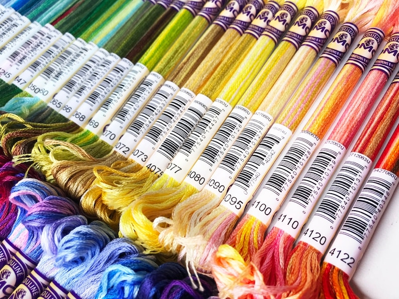 DMC Color Variations Variegated Floss Choose Your Colors and - Etsy
