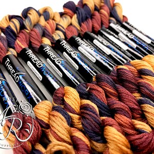 Threadworx Autumn Leaves 1039 - Variegated Embroidery Floss - Etsy