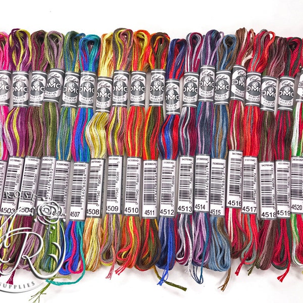Dmc Variegated Floss - Etsy