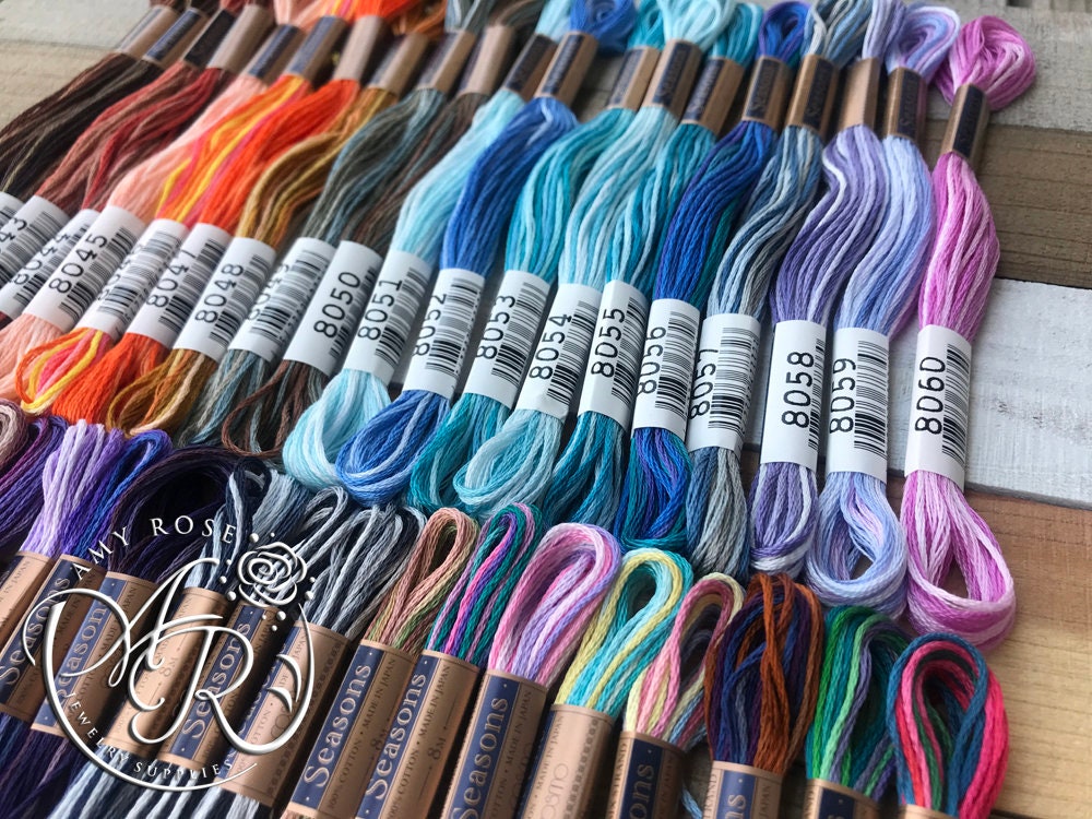 Lecien Cosmo Seasons Series 8000 - Choose Your Colors and Quantity ...