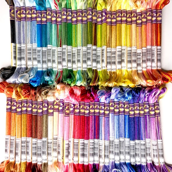 Dmc Variegated Floss - Etsy