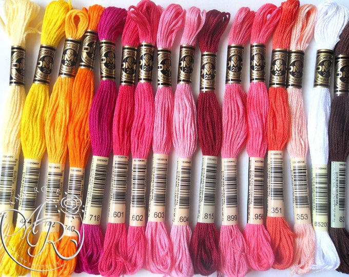 DMC Thread Floss, Choose Your Colors and Quantity - Etsy