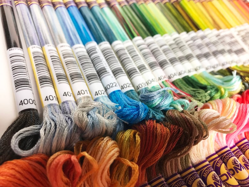 DMC Color Variations Variegated Floss Choose Your Colors and - Etsy