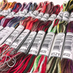 DMC Coloris Thread Floss Skeins, Pick Your Own Colors and Quantity ...