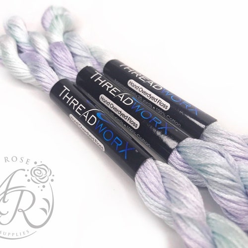 Threadworx 1129 Variegated Embroidery Floss Merlot - Etsy