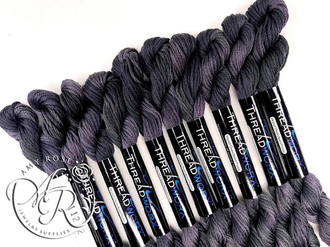 Threadworx Lava Rocks 11212 - Variegated Embroidery Floss - Etsy