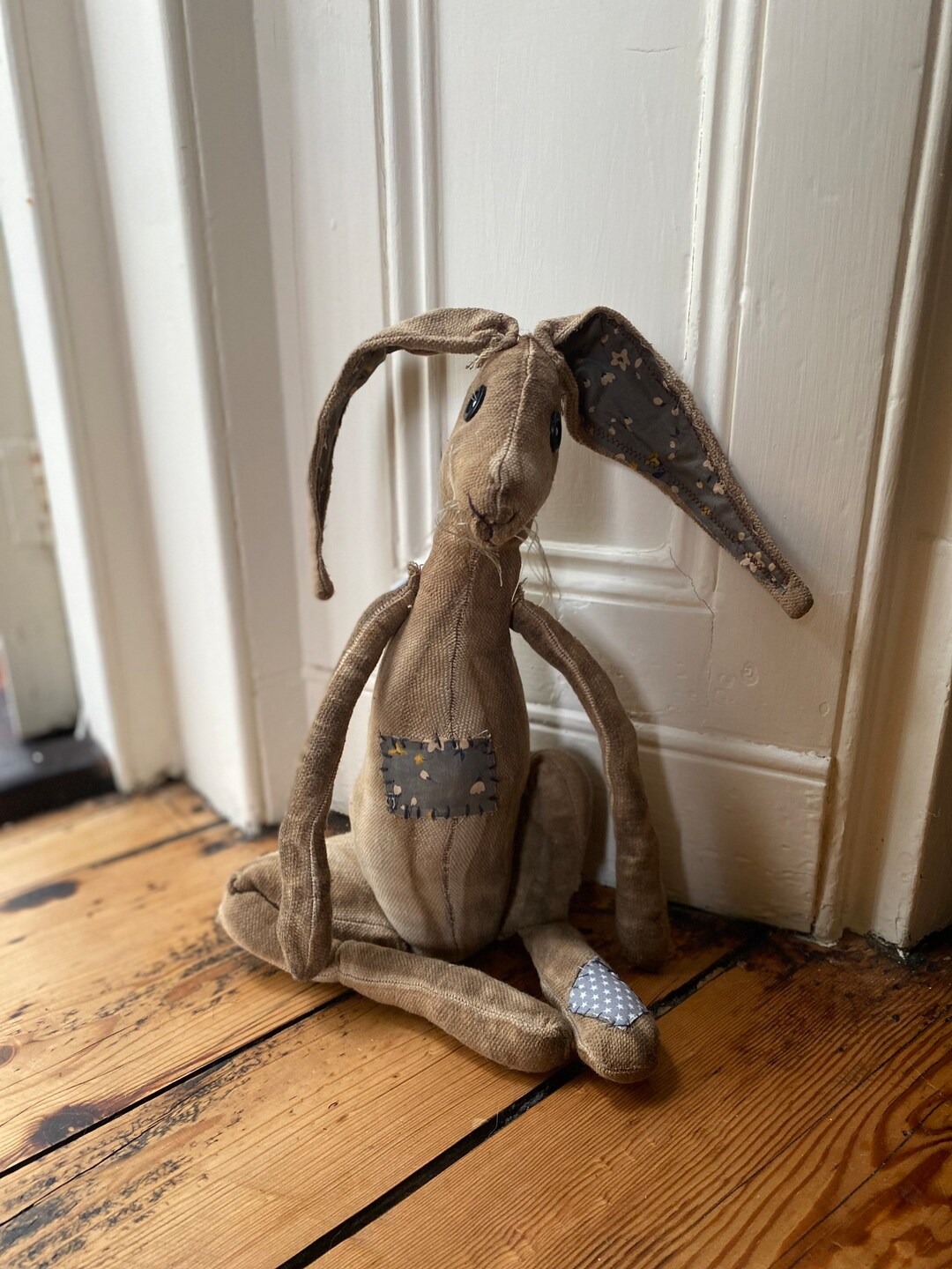 Handmade Primitive Doll Sarah the Hare - Etsy