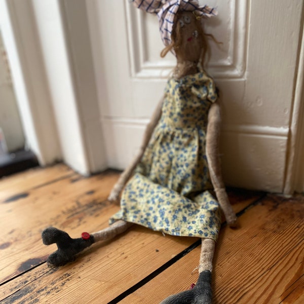 Primitive Doll - Etsy