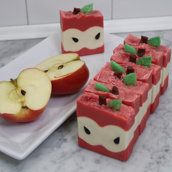 Apple Soap - Etsy
