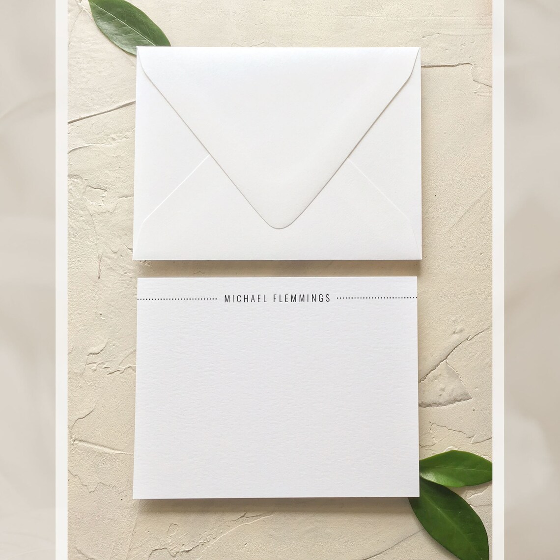 Minimal and Simple Professional Custom Notecards Perfect for | Etsy