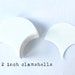 2 Inch Clamshell Templates for English Paper Pieced Patchwork - 160gsm ...