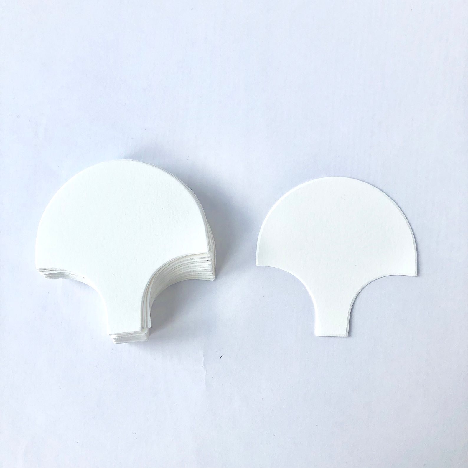 2 1/2 Inch Clamshell Templates for English Paper Pieced Patchwork ...