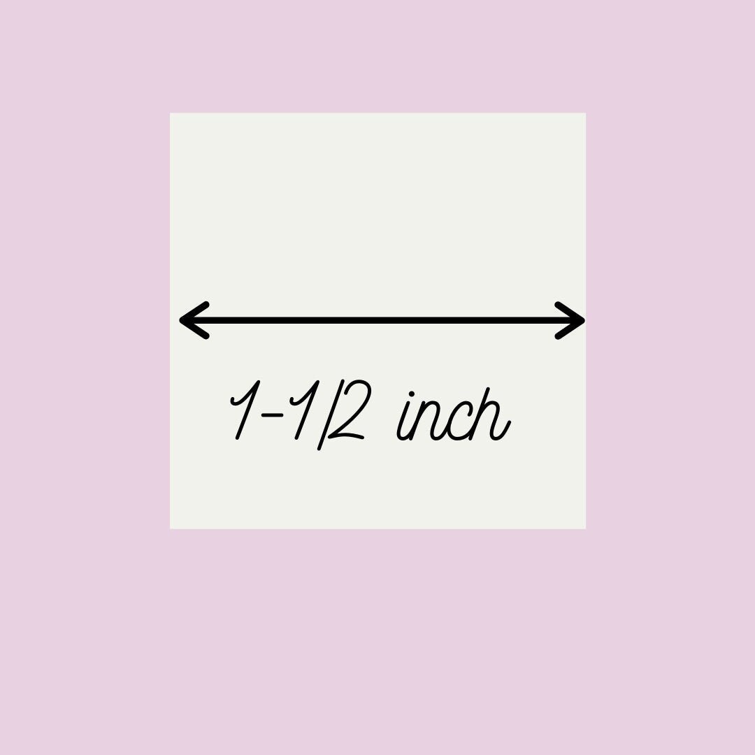 English Paper Pieces - 1-1/2" Inch Square Templates - Etsy