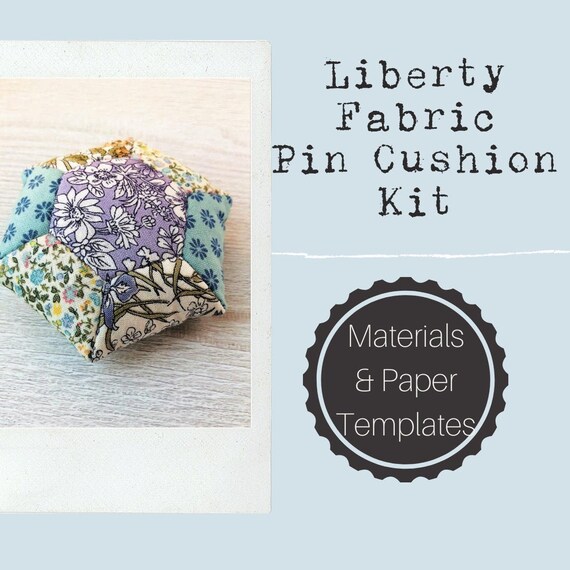 Sewing & Needlecraft EPP hexies Hexagon pincushion pattern pin and needle accessories PDF sewing ...