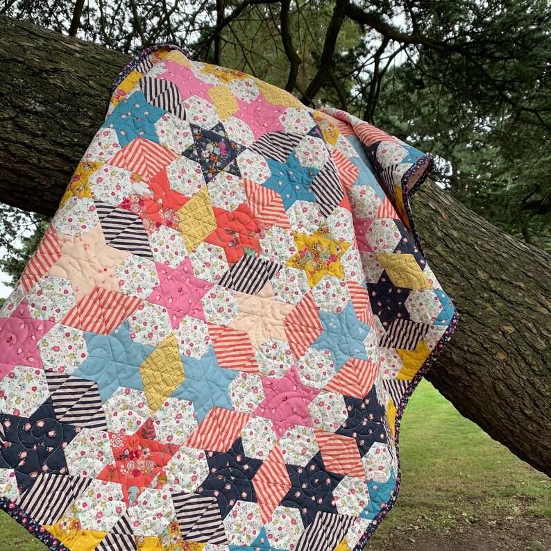 Serendipity Star Quilt Pattern - English Paper Pieced - Etsy