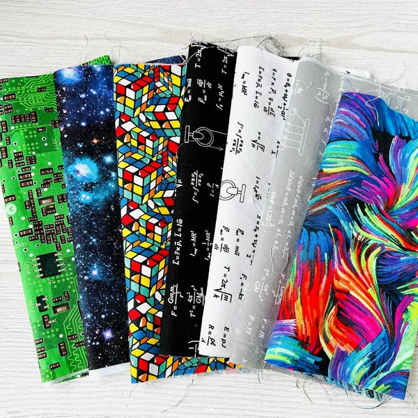 Science Fabric - Etsy