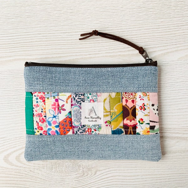 Denim Pouch - Etsy