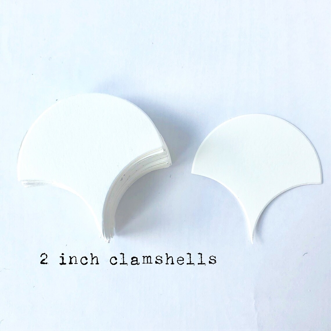 2 Inch Clamshell Templates for English Paper Pieced Patchwork - Etsy