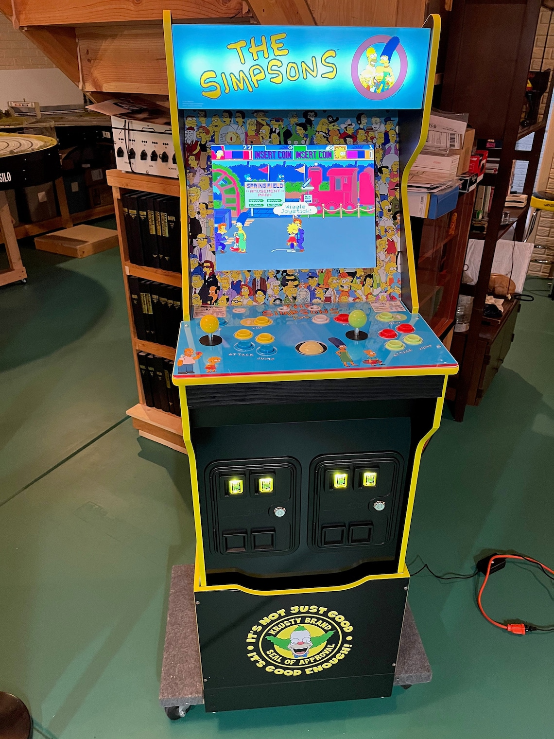 Simpsons Arcade1up 4 Player to 2player Conversion Panel Only - Etsy