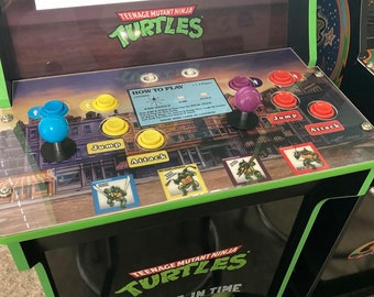 Golden Axe Arcade1up 4 Player to 2player Conversion Panel | Etsy