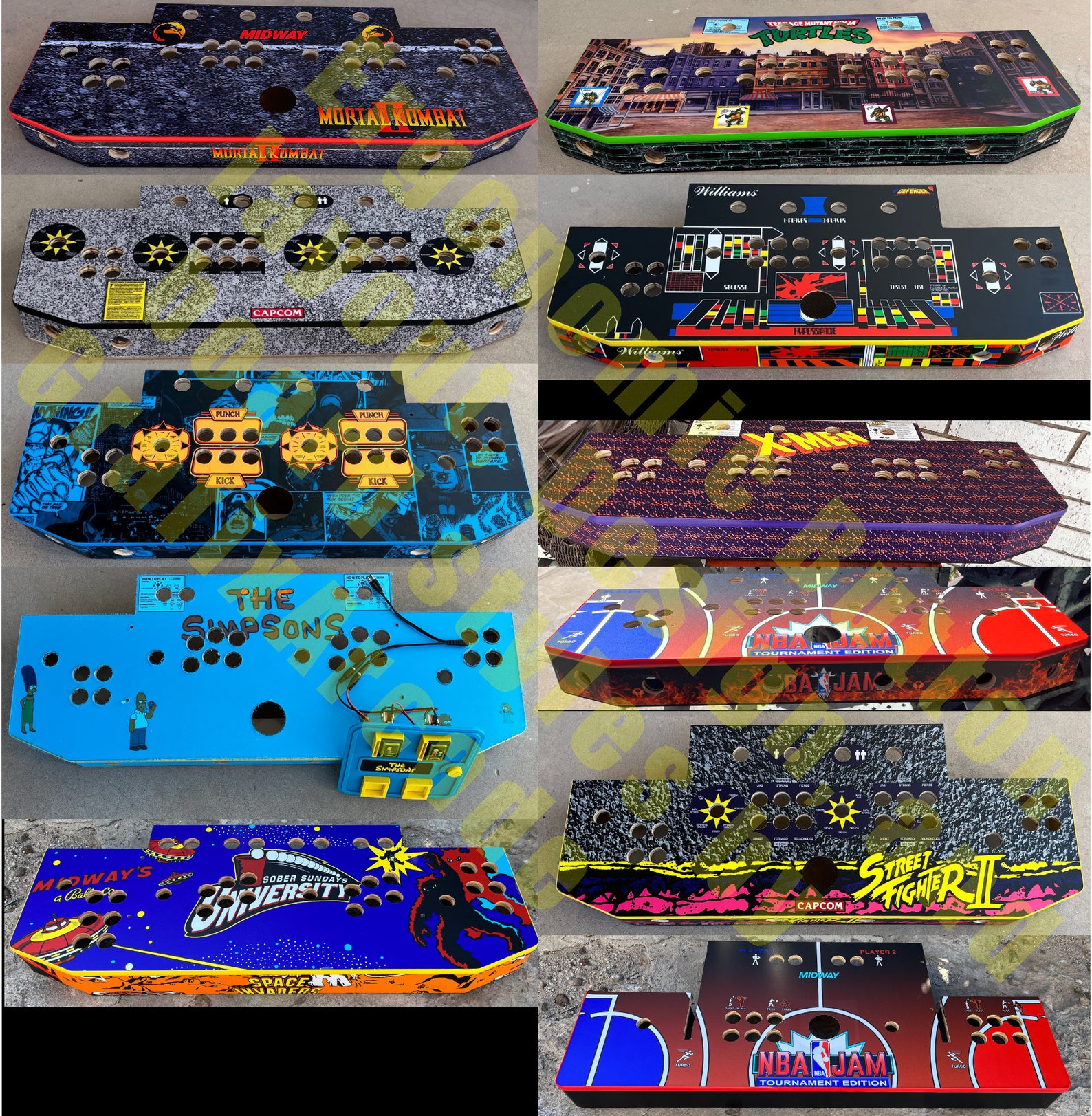 4 Player Arcade 1up Replacement Board for - Etsy