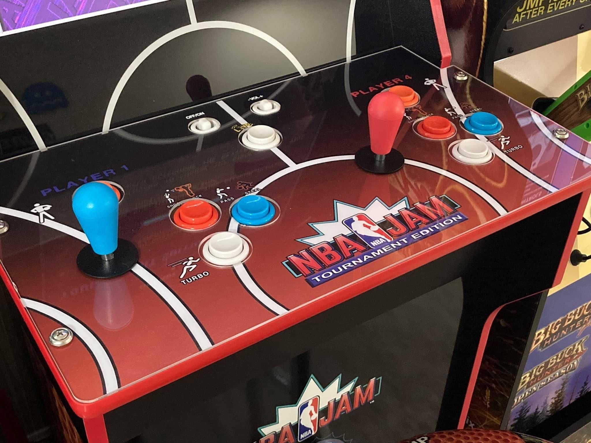 NBA Jam Arcade1up 4 Player to 2player Conversion Panel - Etsy NBA Jam Arcade1up 4 Player to 2player Conversion Panel - Etsy