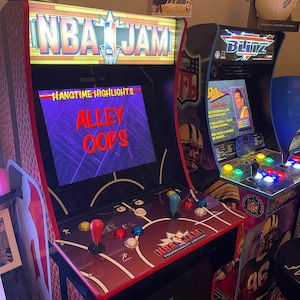 NBA Jam Arcade1up 4 Player to 2player Conversion Panel - Etsy