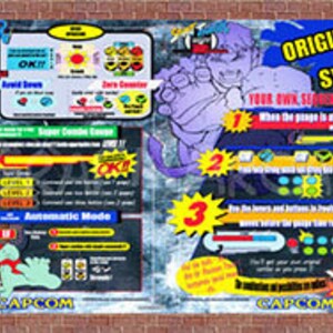Street Fighter Alpha 2 CPO (control Panel Overlay) Print Translated to ...