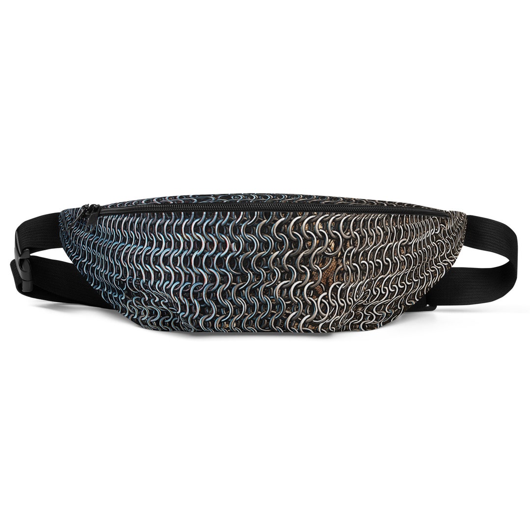 Chainmail Armor Print 3D Realistic Fanny Pack - Etsy