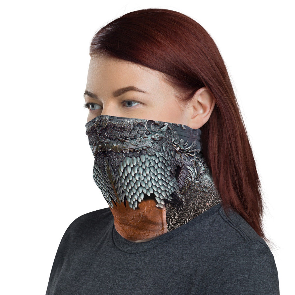 Armor Face Mask Elf Mask Fantasy Face Mask - Etsy