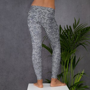 Custom Scale Mail Armor Cloth Print Women's Leggings - Etsy