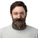 Viking Beard Face Mask Realistic Viking Beard Neck Gaiter - Etsy