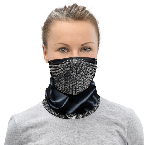 Chainmail Armor Face Mask Neck Gaiter | Etsy