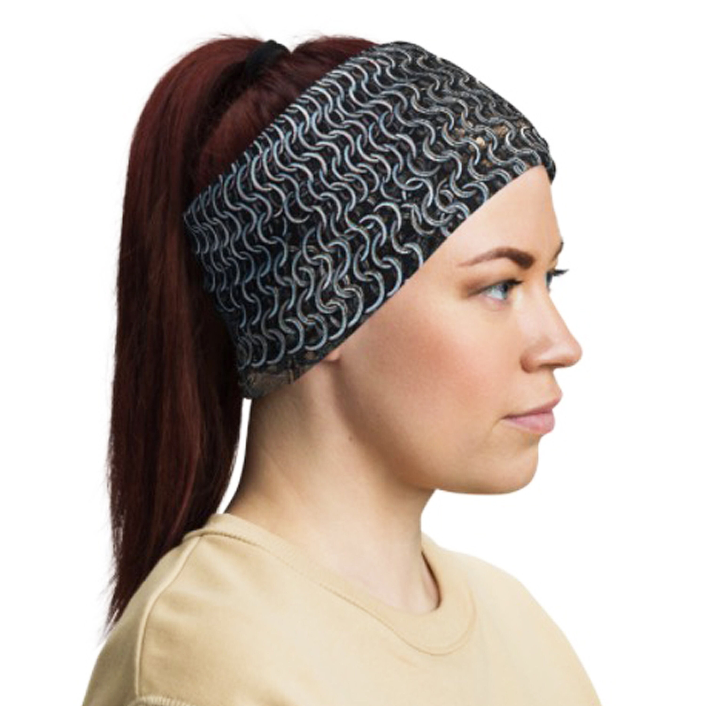 Viking Armor Face Mask Chainmail Face Mask Neck Gaiter | Etsy