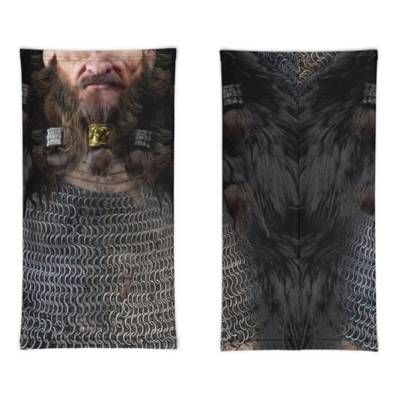 Viking Beard Face Mask Realistic Viking Beard Neck Gaiter - Etsy