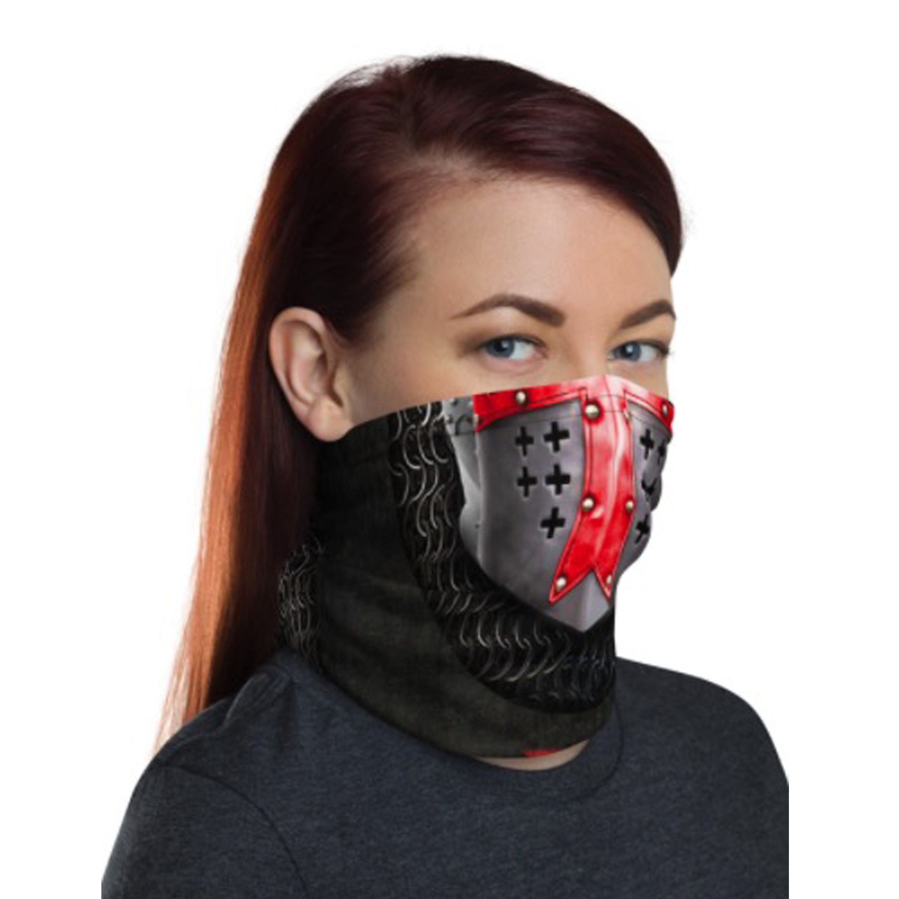 Templar Face Mask Knight Face Mask Armor Face Mask Neck | Etsy