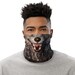 Wolf Face Mask | Werewolf Face Mask | Big Bad Wolf Neck Gaiter - Etsy