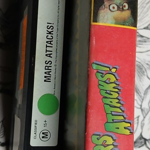 Vintage Big Box VHS 'MARS ATTACKS' 1996 Science Fiction Cult Pal - Etsy Australia