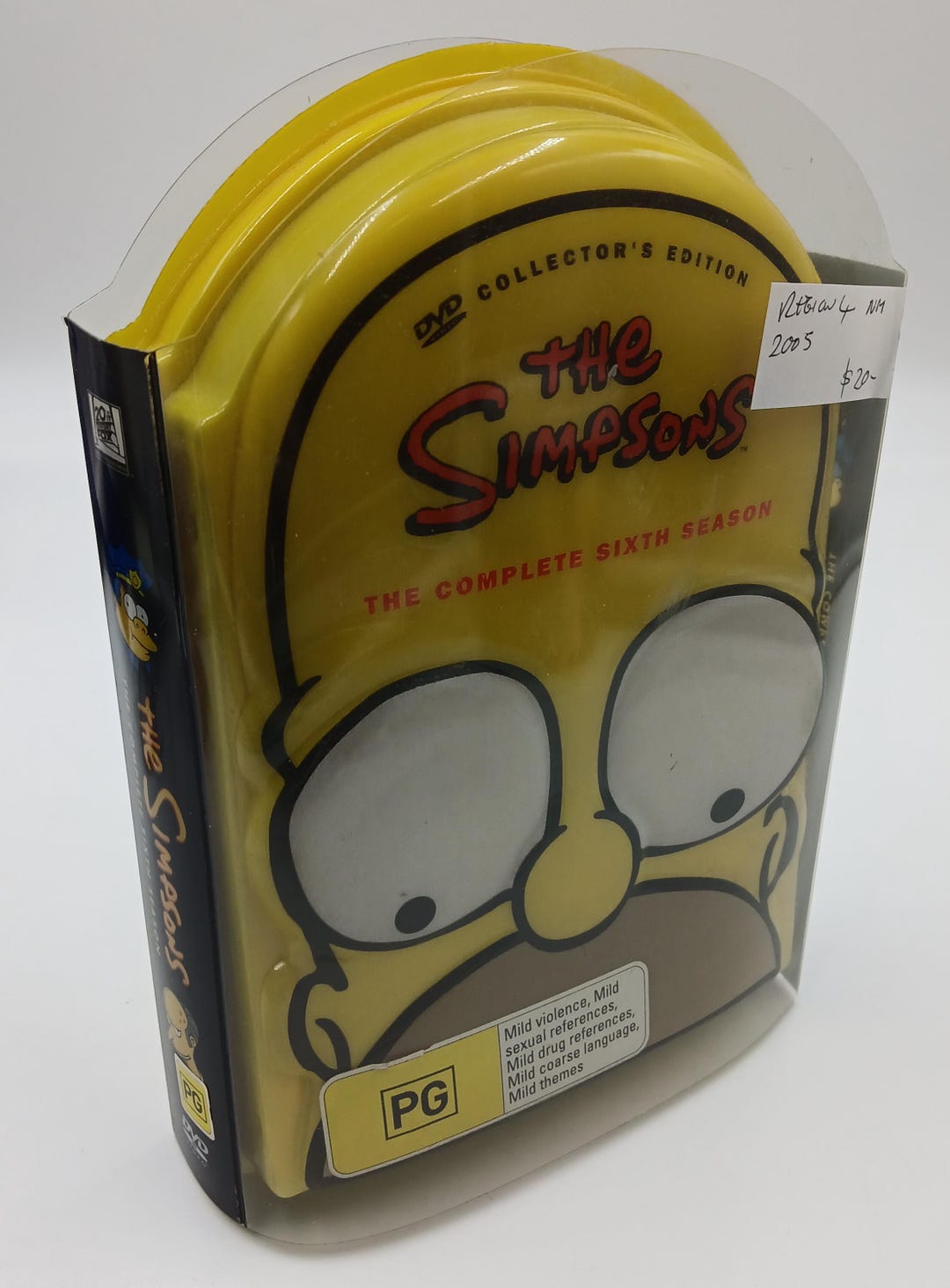Vintage the SIMPSONS DVD COMPLETE 6th Season Pal Region 4 All Discs Ex ...