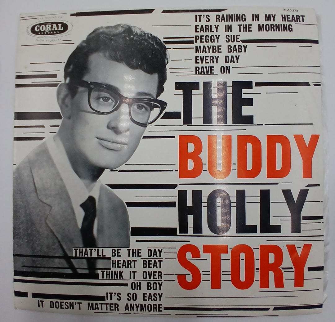 The BUDDY HOLLY Story Australian Issue 1961 Vinyl LP Near Mint - Etsy