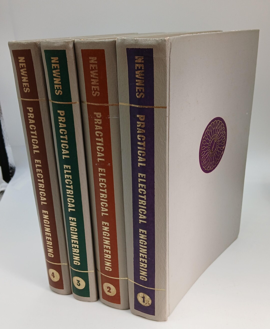 VINTAGE BOOKS Practical Electrical Engineering - 4 Volume Book Set by ...