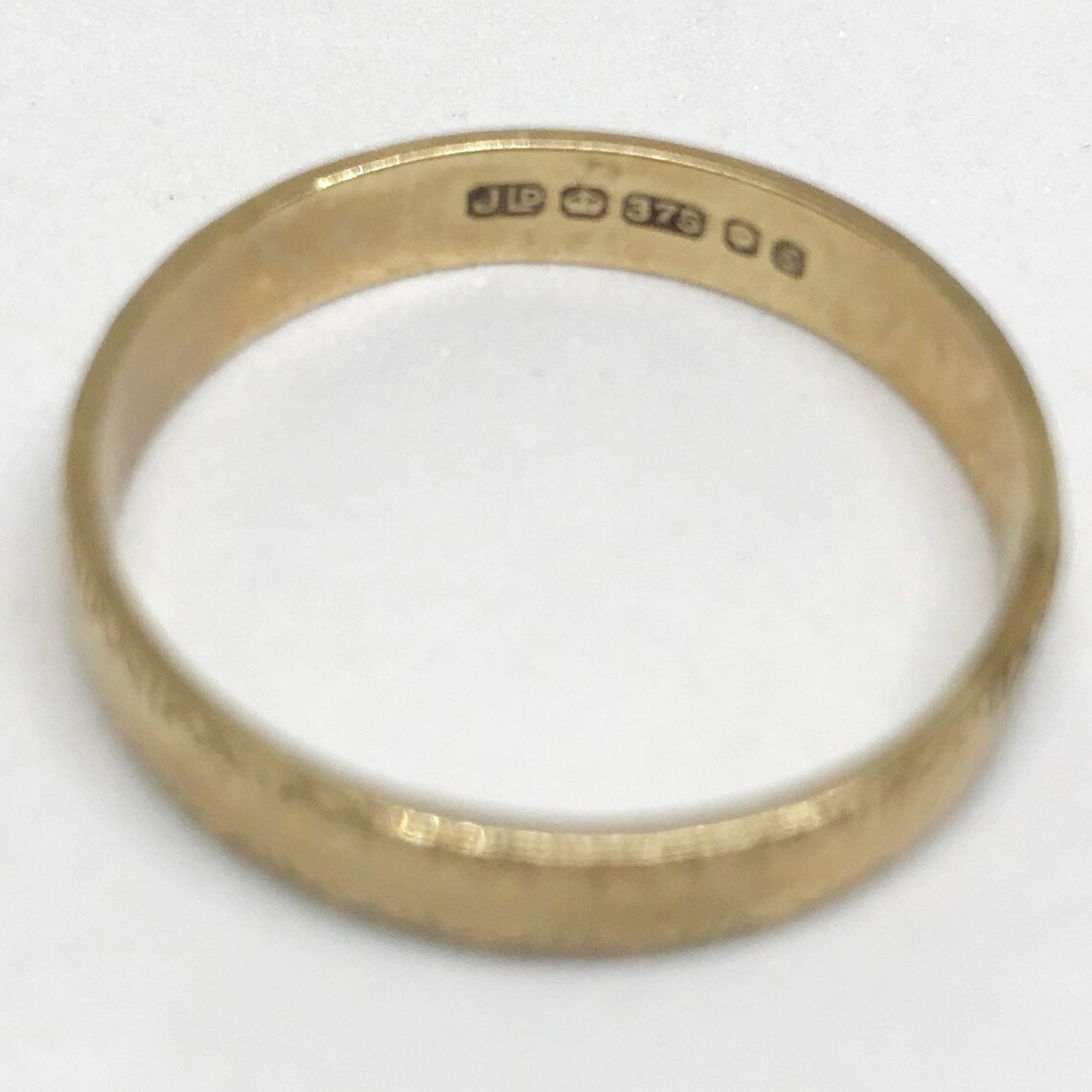 9ct Solid Gold UNISEX Wedding Band UK hallmark 1979 | Etsy