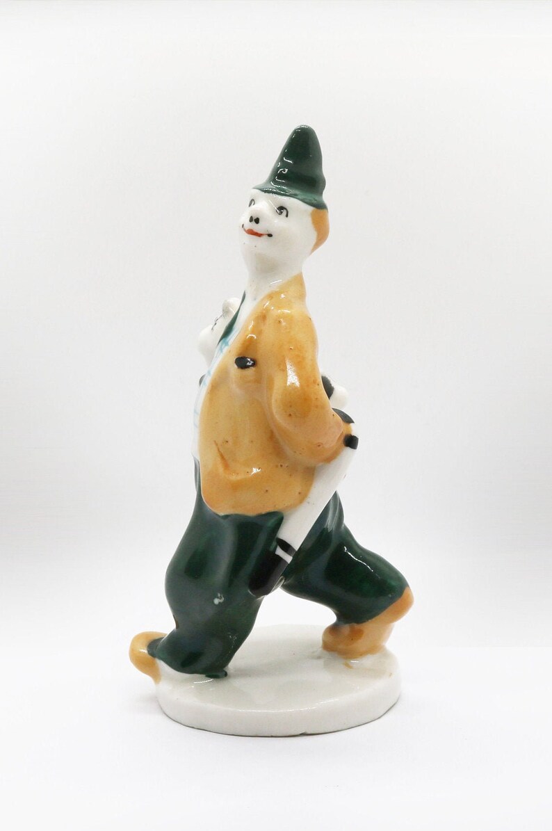 USSR Porcelain 1950's Karandash Clown Leningrad Progress Factory - Etsy