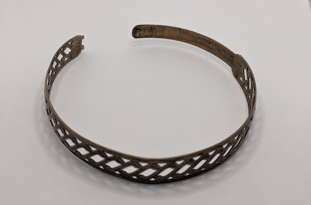 Vintage Sterling Silver ARM BAND or Wrist Bangle - Etsy
