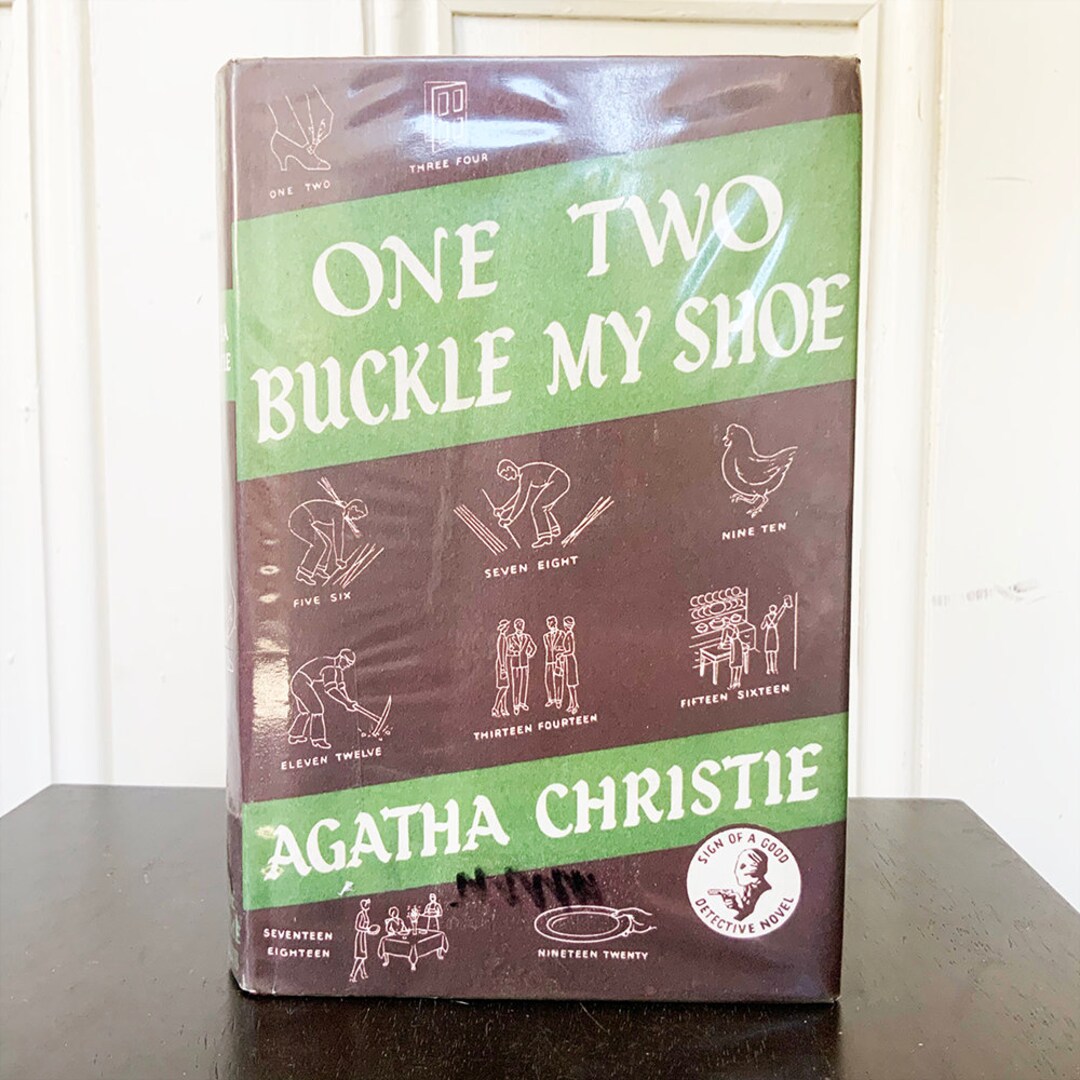 Rare Agatha Christie Hardback: One Two Buckle My Shoe - 2008 Facsimile ...